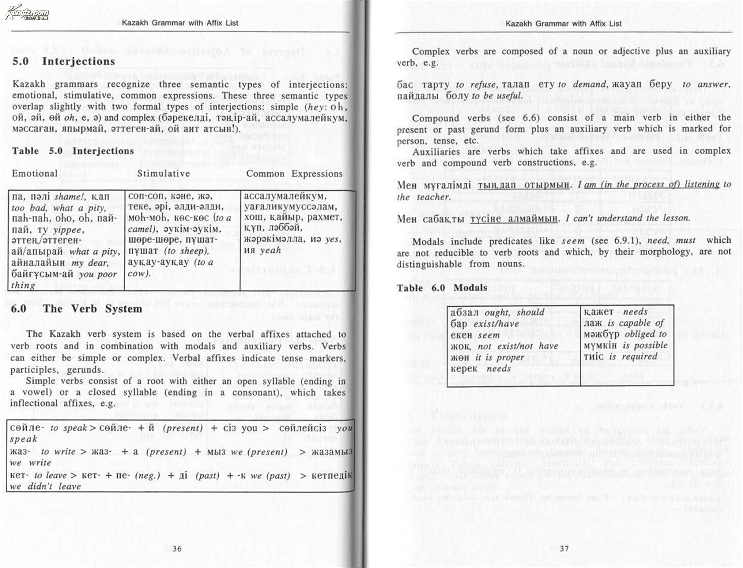 哈萨克斯坦哈萨克语语法（西里尔字母） - 综合讨论 | General discussion - 声同小语种论坛 - Powered by phpwind